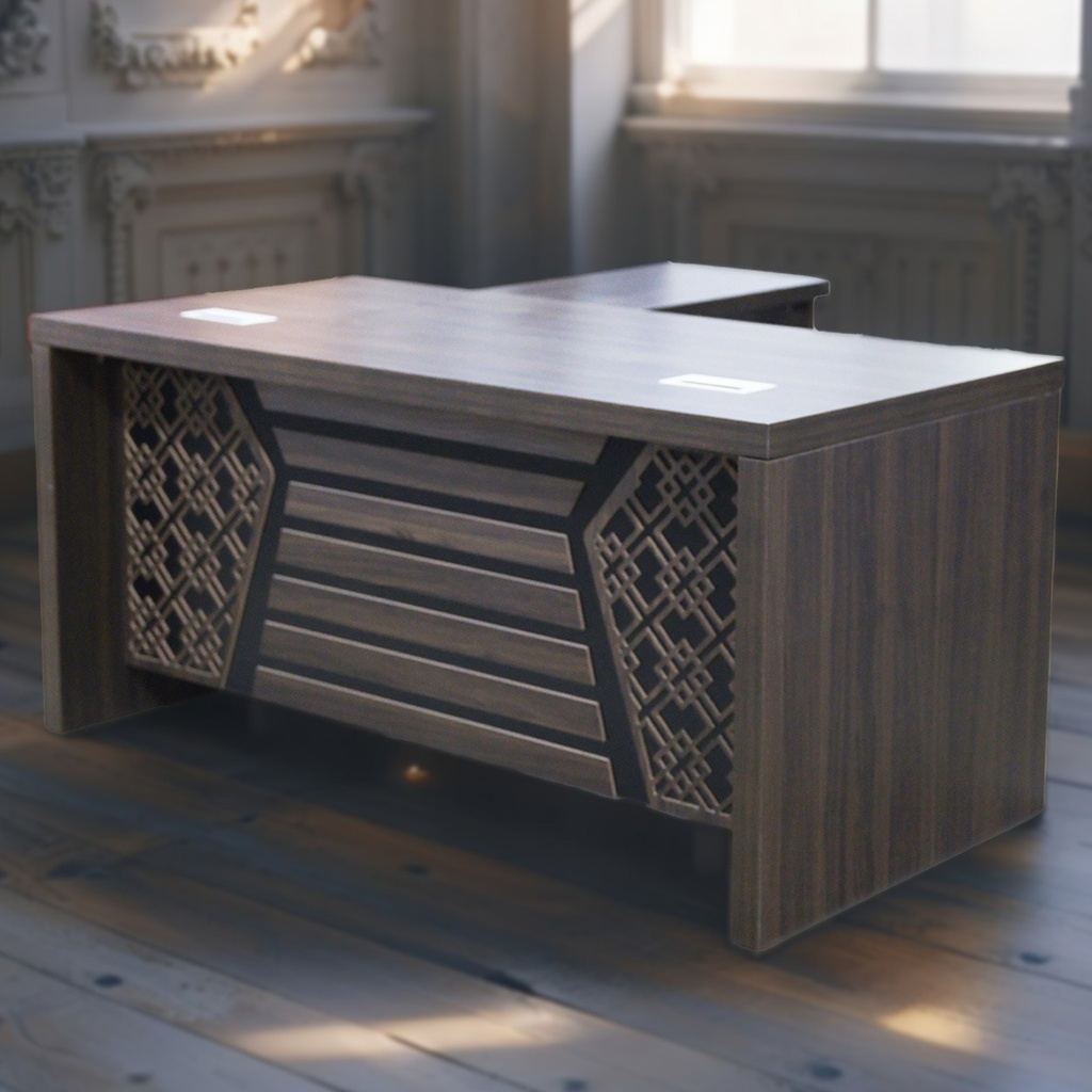 TABLE DE BUREAU AVEC RETOUR ET UN CAISSON MOBILE TB-101/1.6 | Cameroun